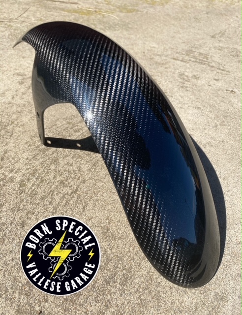 RACE CARBON FRONT FENDER SOFTAIL M8
